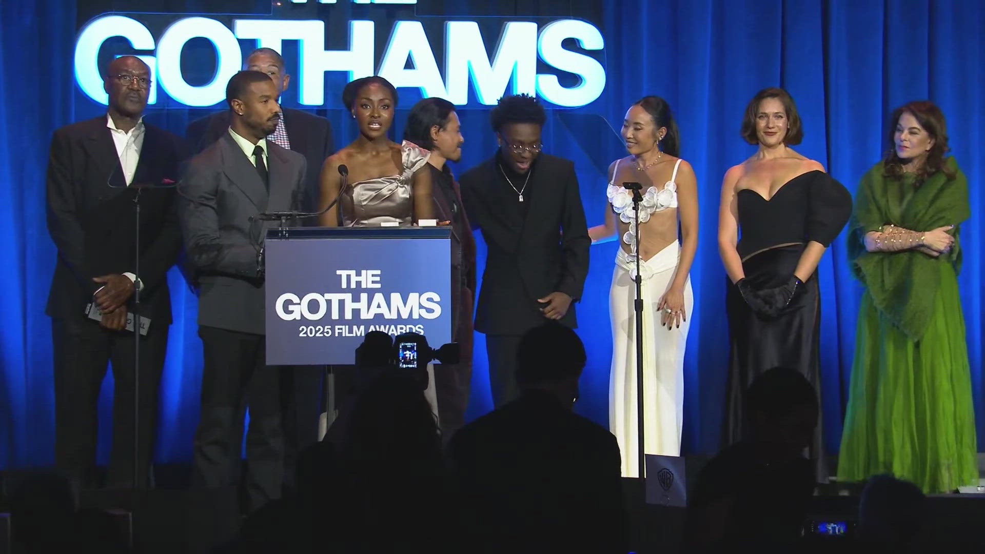 Cast of 'Sinners' accepts Ensemble Tribute at 2025 Gotham Awards | wltx.com