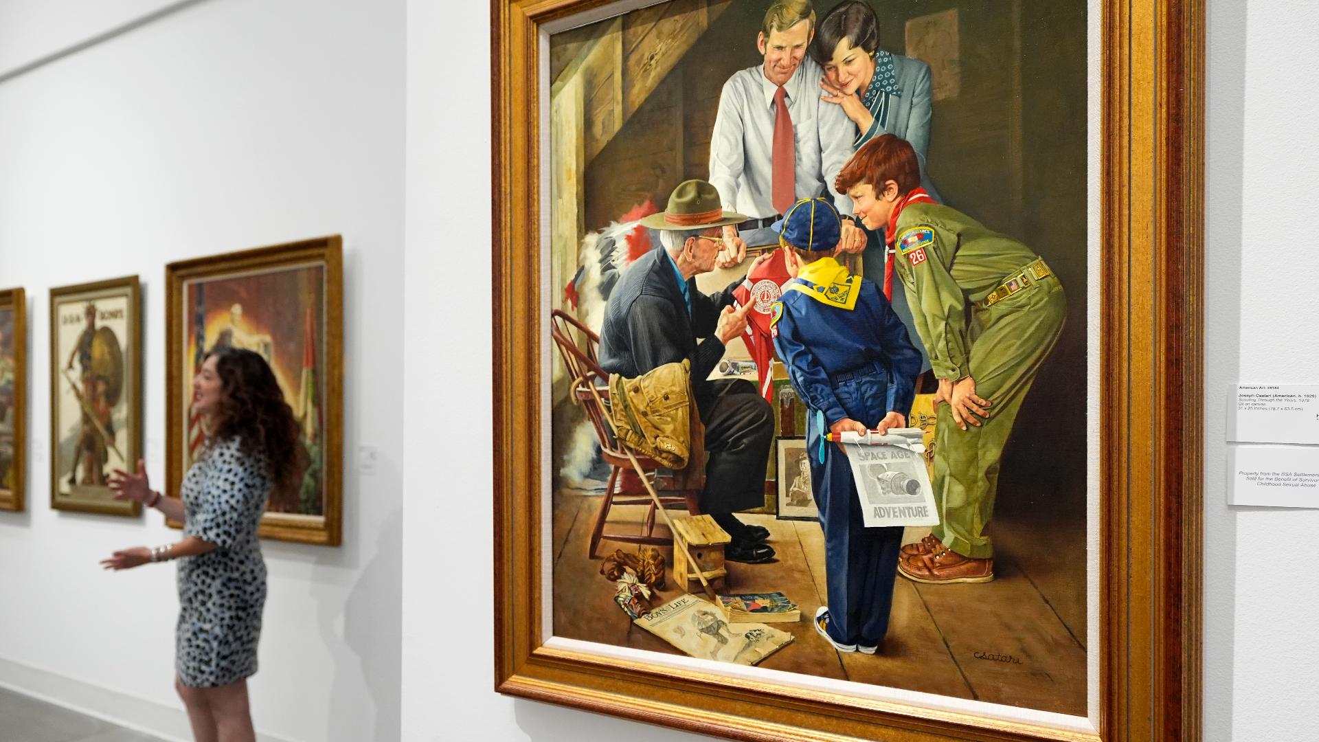 Boy Scouts abuse victims to get millions after artwork sale | wltx.com
