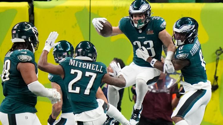 Cooper DeJean’s pick-6 on birthday makes Super Bowl history for Eagles ...