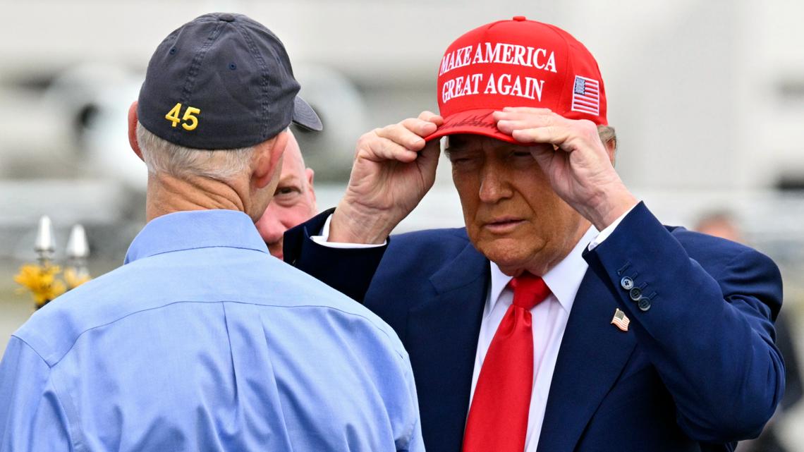 Trump attends NASCAR's Daytona 500 | wltx.com