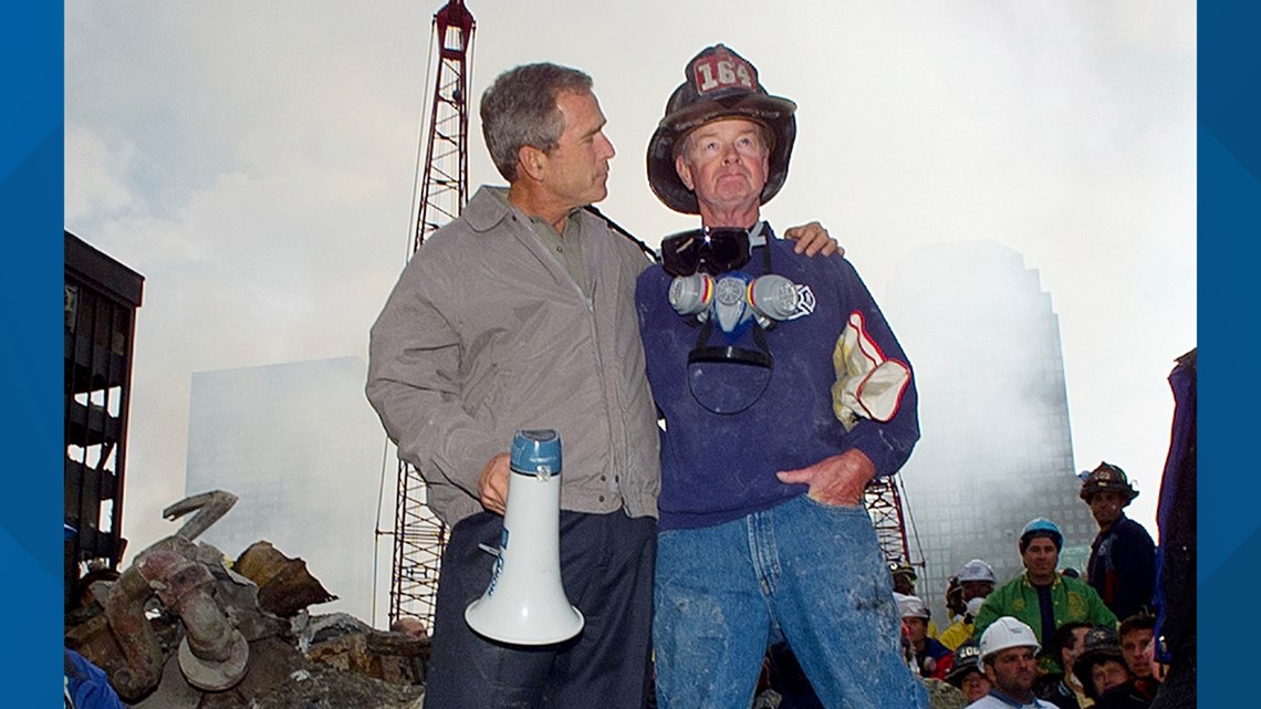 Bob Beckwith, retired firefighter in famous image with Bush, dies ...
