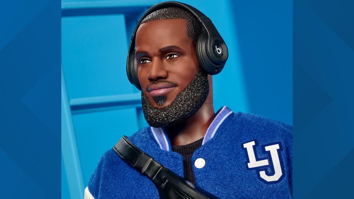 LeBron James joins Barbie world as 1st male athlete with own Ken doll ...