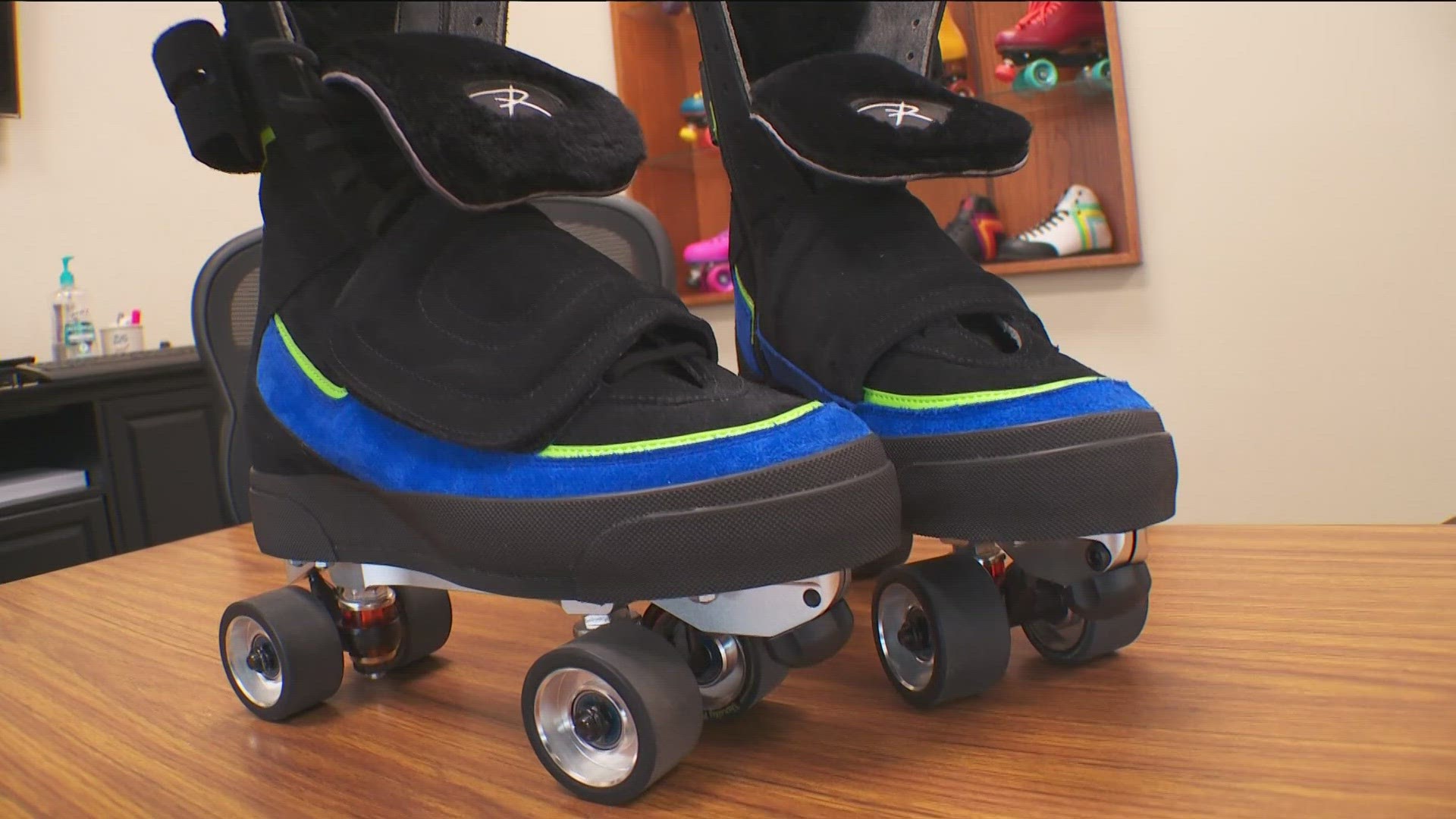 Minnesota Riedell designs custom roller skates for Usher | wltx.com