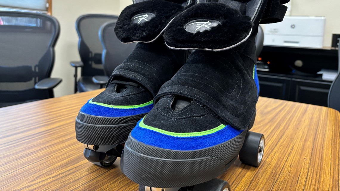 Minnesota Riedell designs custom roller skates for Usher | wltx.com