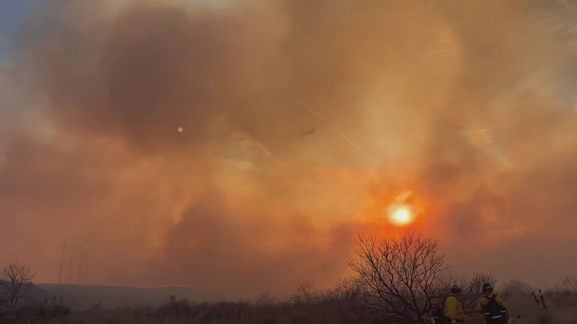 Texas wildfires burn nearly 1.3 million acres in week | wltx.com
