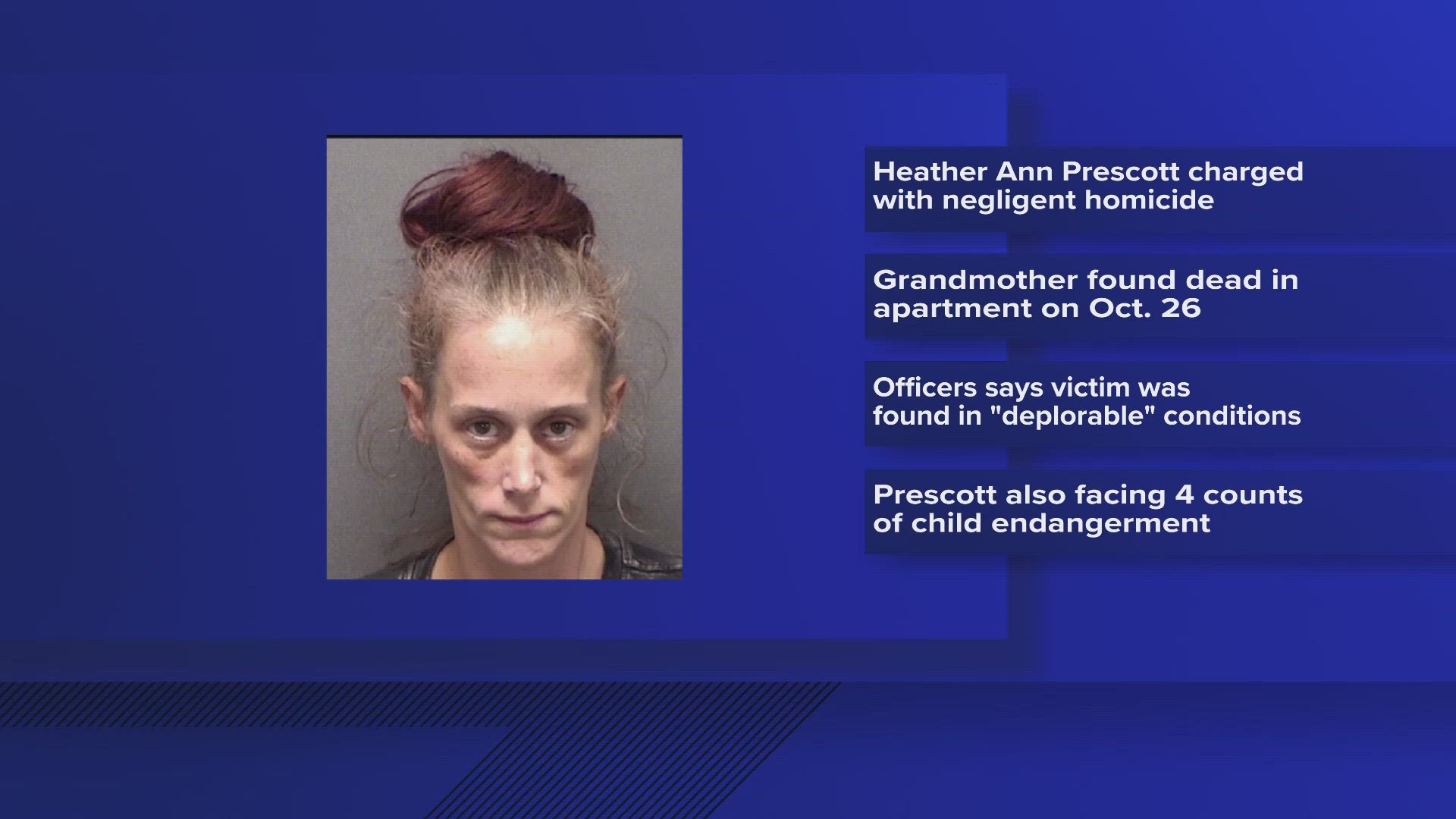 Woman accused of leaving injured grandmother in deplorable conditions ...