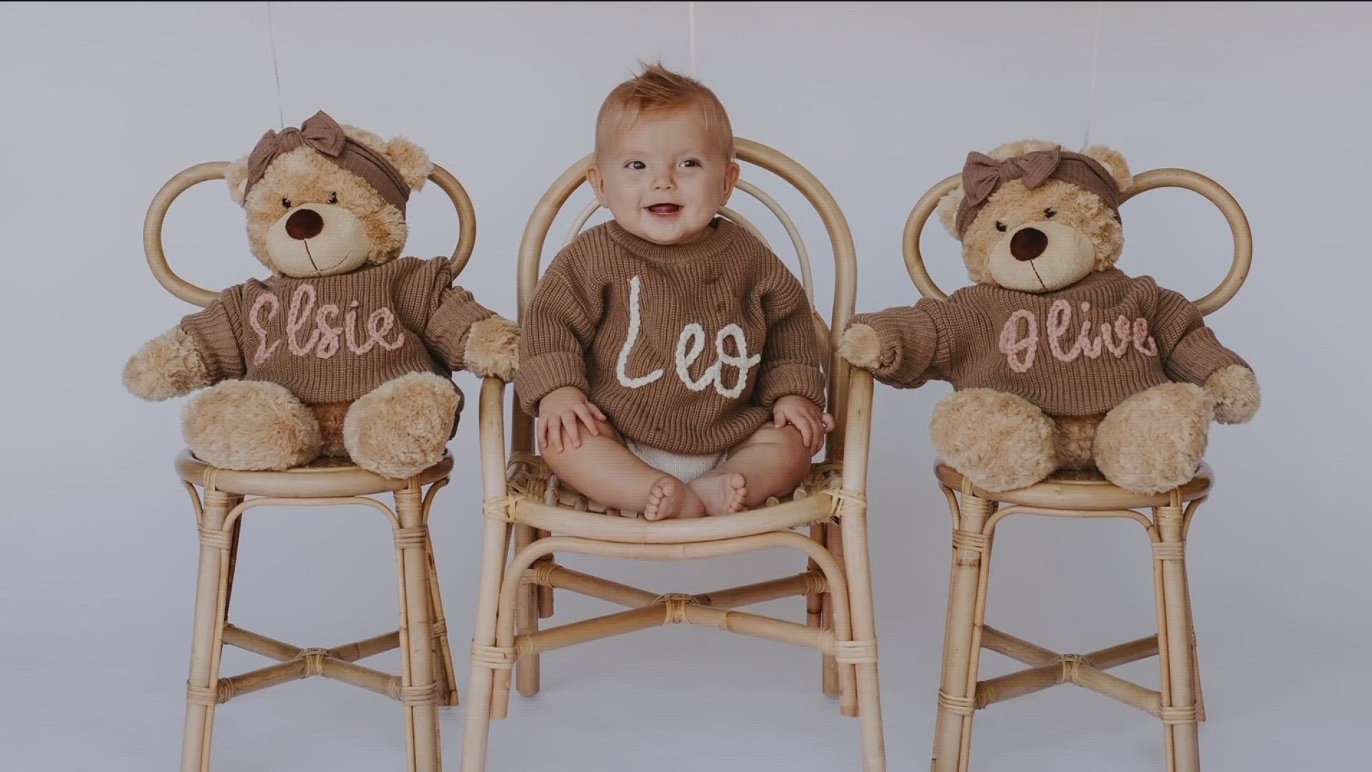 Family celebrates first Christmas home with surviving baby | wltx.com