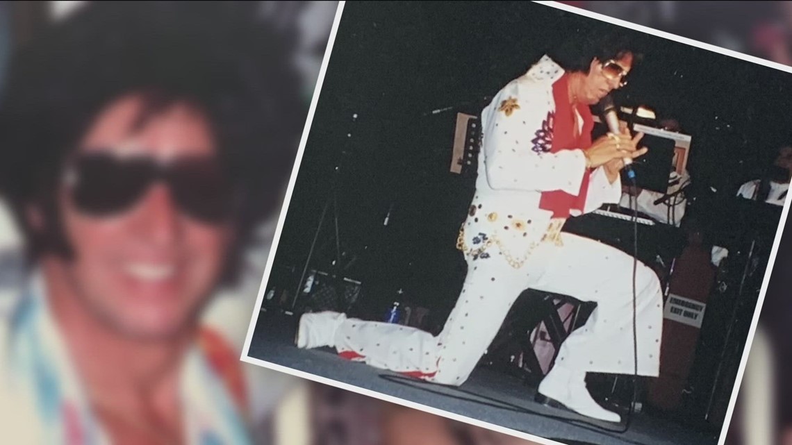 80-year-old 'Elvis Impersonator' living life with a Hunk of Burning ...