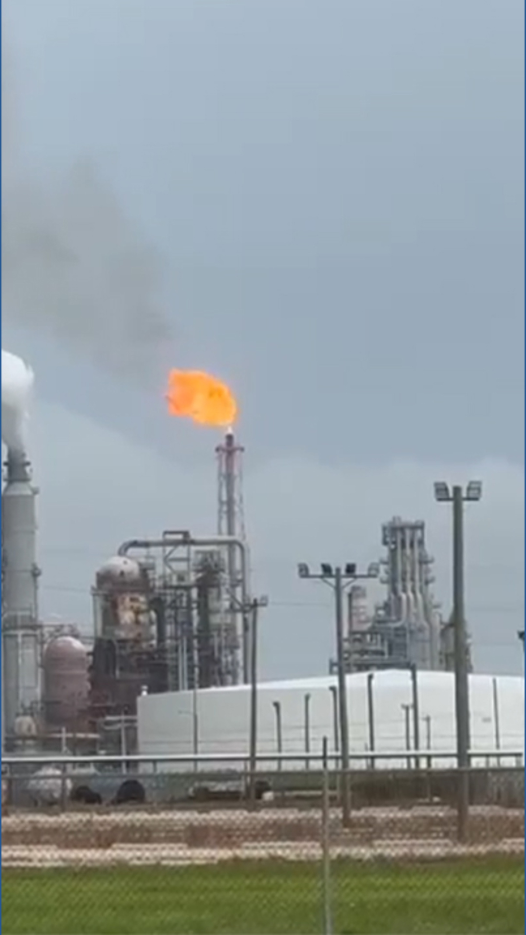 Fire breaks out Monday at Marathon Oil refinery in Texas City ...