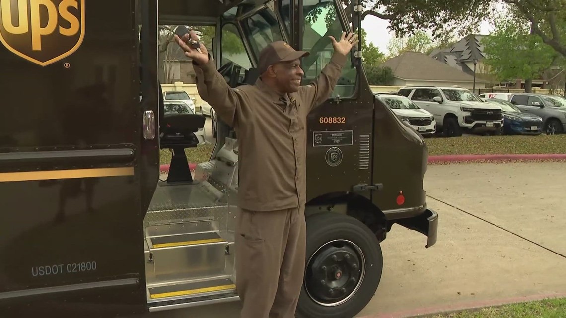 Community gives back to longtime Texas UPS driver | wltx.com
