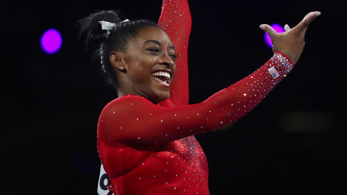 Simone Biles named Team USA Female Athlete of the Year | wltx.com