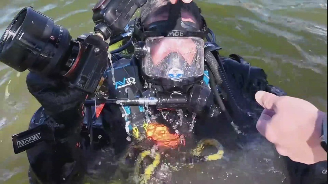 Tempe Fire dive team finds lost wedding photos at bottom of Tempe Town ...