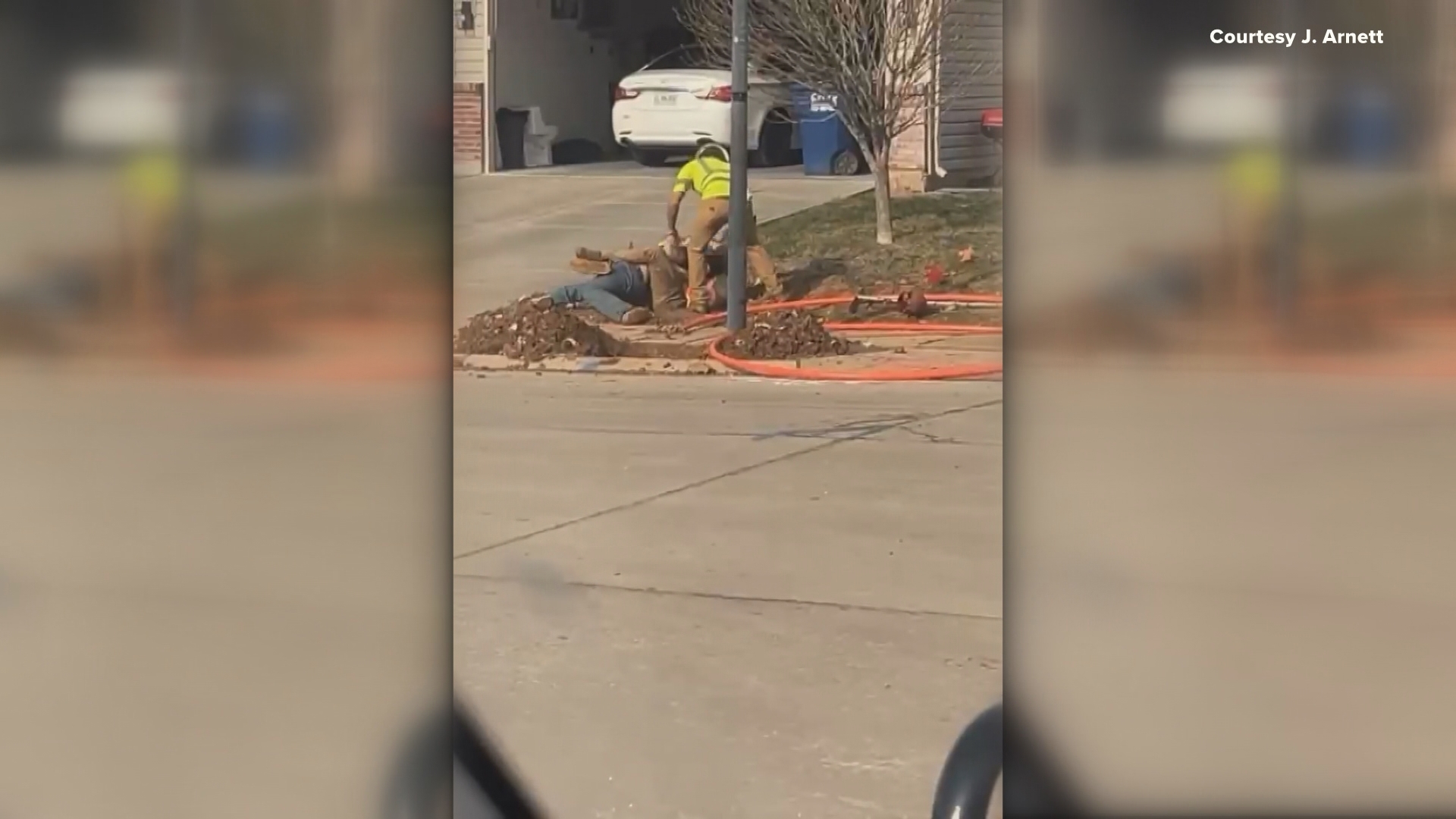 'Just crazy': Neighbors 'disappointed' by contractor brawl caught on ...