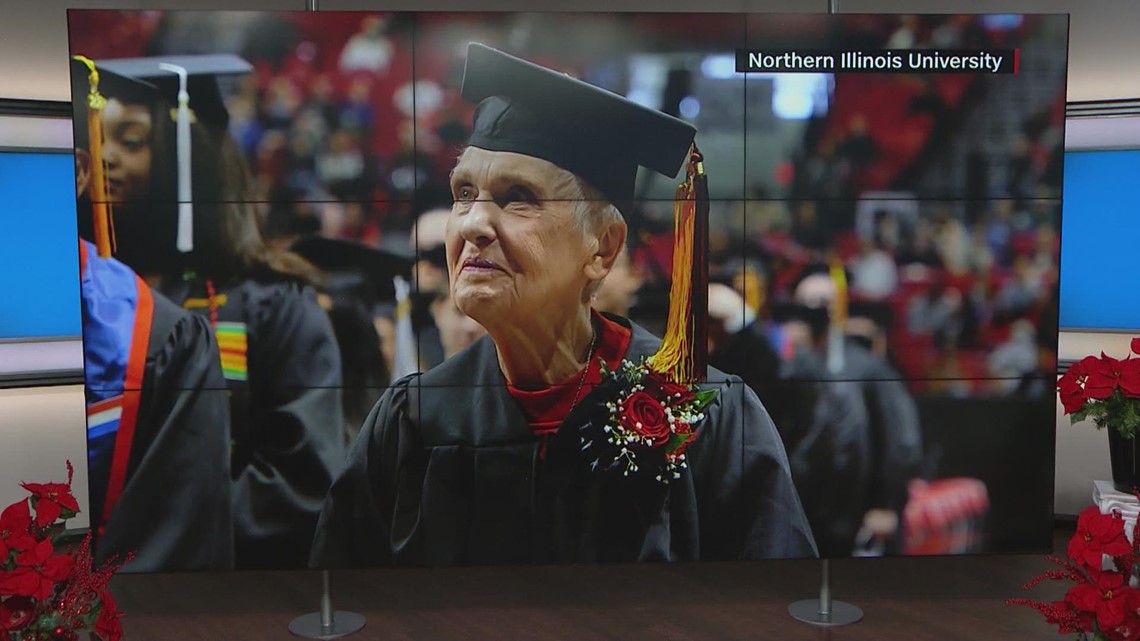 90-year-old Geneseo resident set to graduate from NIU in DeKalb | wltx.com