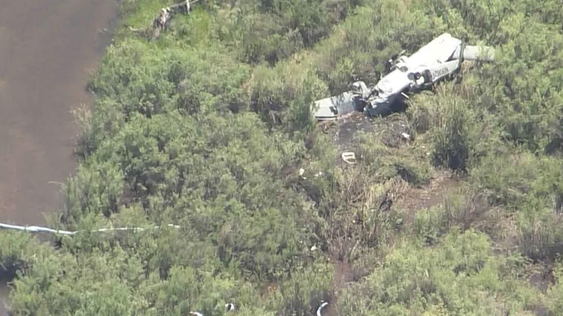 Plane crash in Larkspur, Colorado; 2 injured | wltx.com