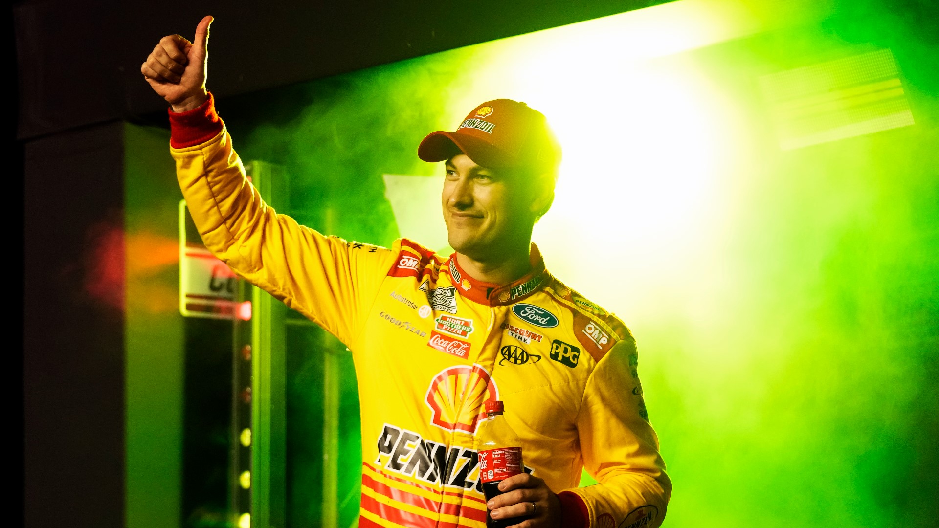 Joey Logano wore amphibious-like glove in a cheating violation | wltx.com