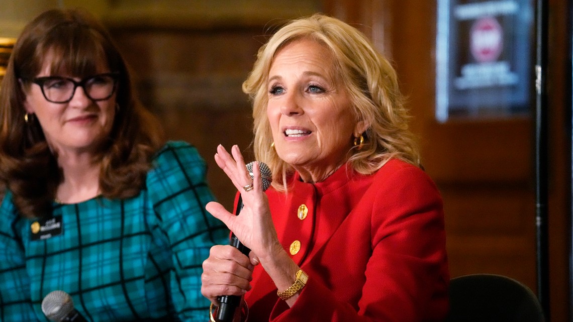 Jill Biden to speak at Parris Island in South Carolina | wltx.com