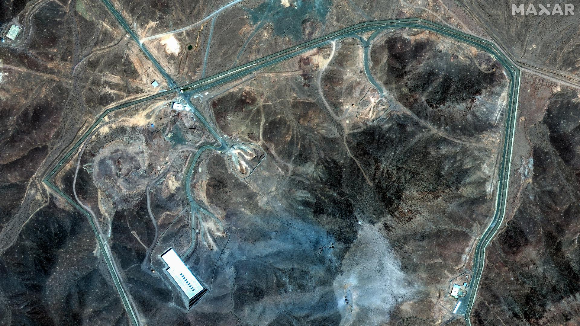 U.S. strikes Iran nuclear sites Sunday; Maxar shows before-and-after ...