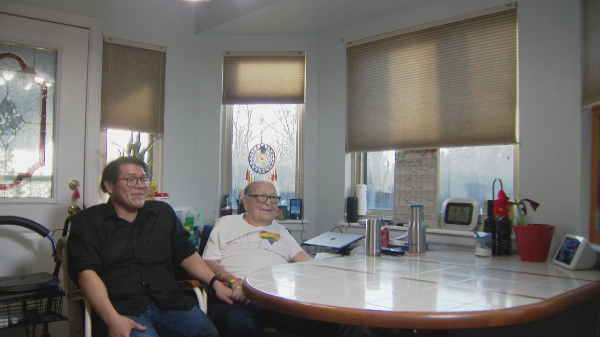 Arvada man found love at 90 after coming out by accident on Facebook ...