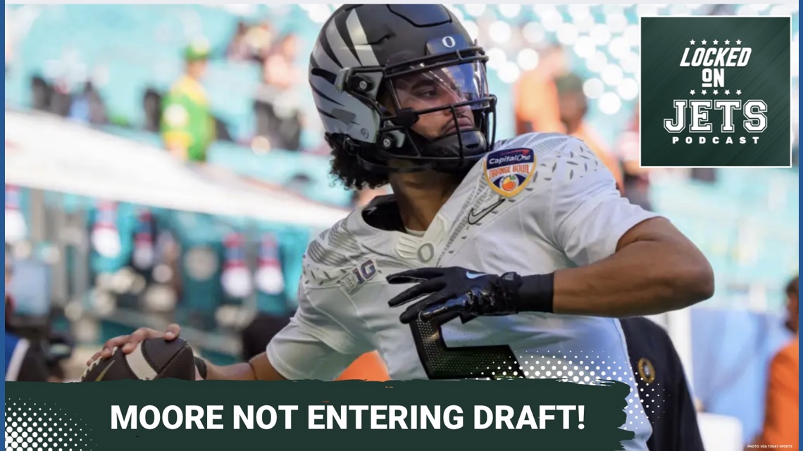 SALVATION MYTH: Why Dante Moore Isn’t the SAVIOR New York Jets Needed ...
