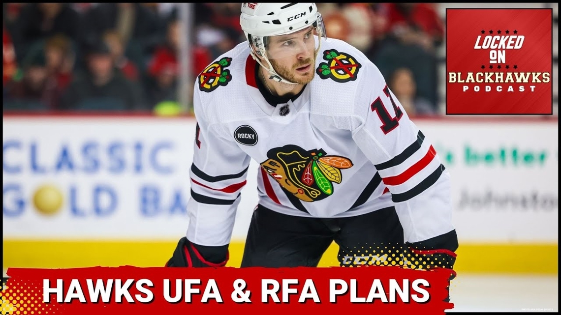 Chicago Blackhawks Pending UFAs & RFAs, + Lukas Reichel Joining ...