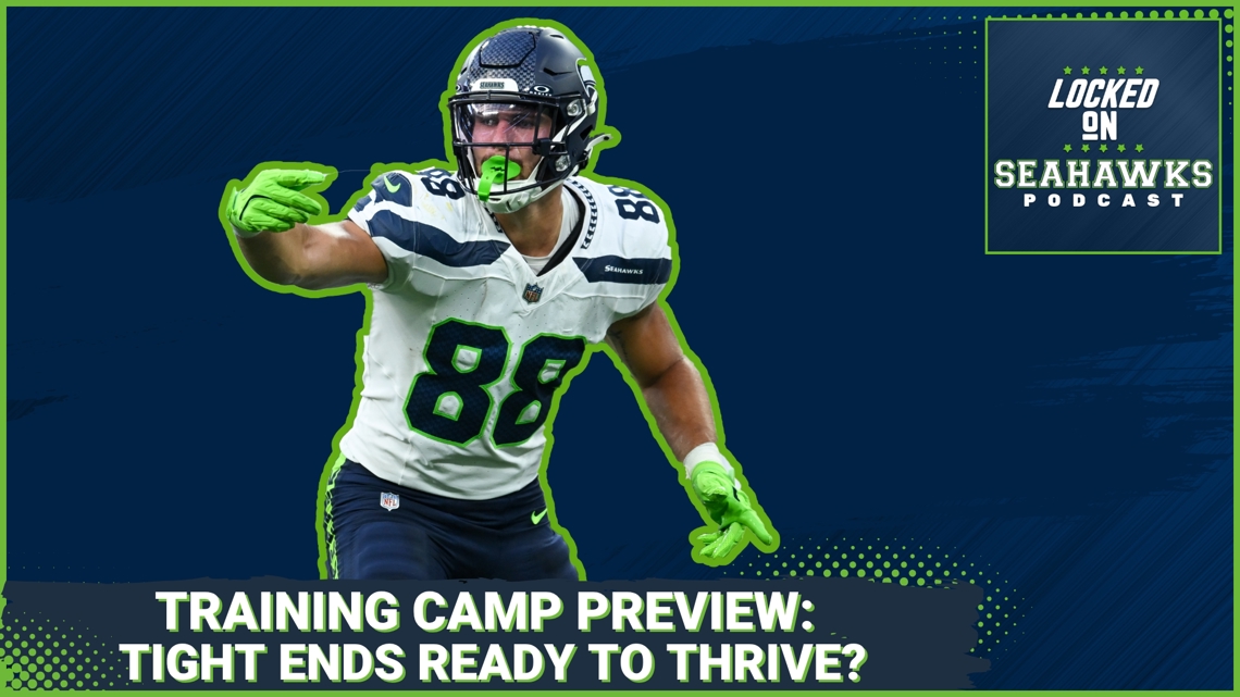 Camp Preview: Will AJ Barner, Tight Ends THRIVE in Seattle Seahawks ...