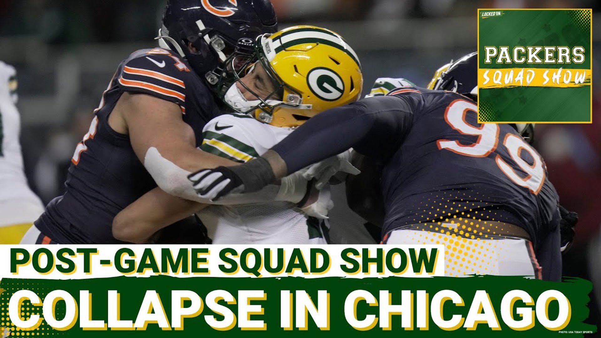 PACKERS SQUAD SHOW: Packers COLLAPSE In Chicago | Injuries Continue To ...