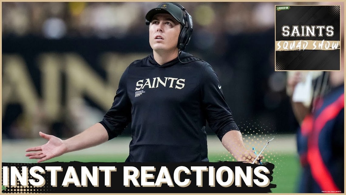 SAINTS SQUAD SHOW: Our INSTANT REACTIONS To New Orleans Falling JUST ...
