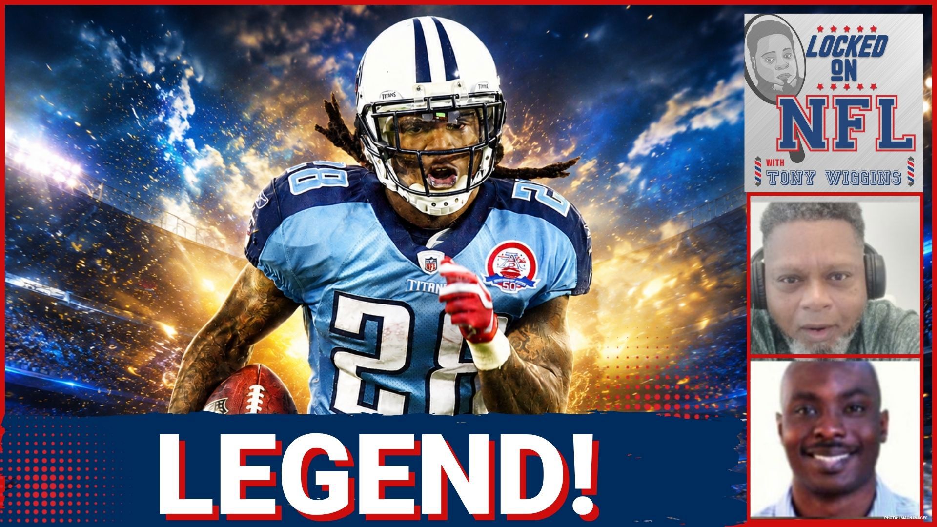 LEGEND: Tennessee Titans Icon Chris Johnson and Family FACE ALS With ...