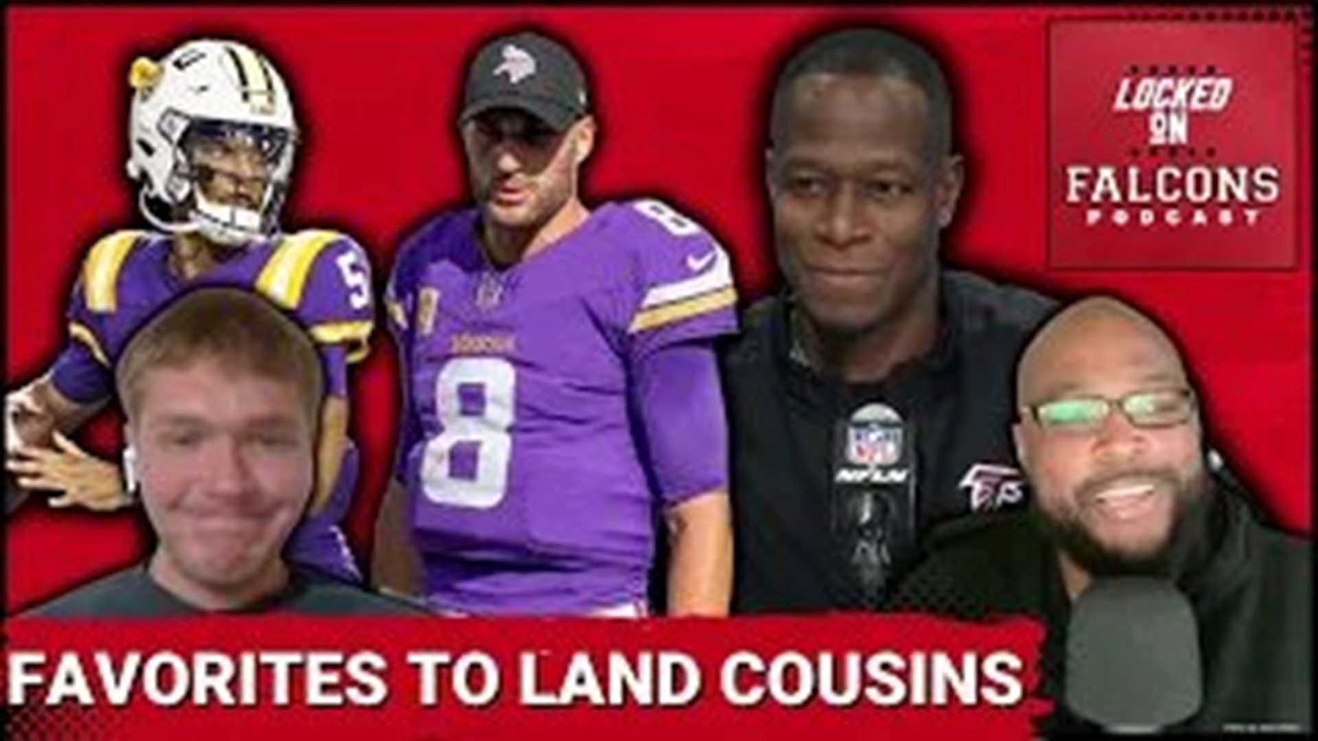 Kirk Cousins is the favorite to be the Atlanta Falcons next quarterback ...