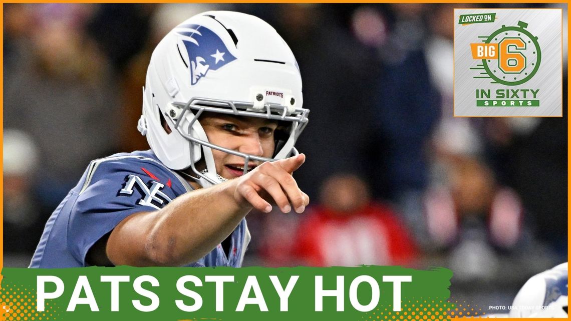 Patriots Take BEST RECORD IN NFL After Win Over Jets | The Big 6 in 60 ...