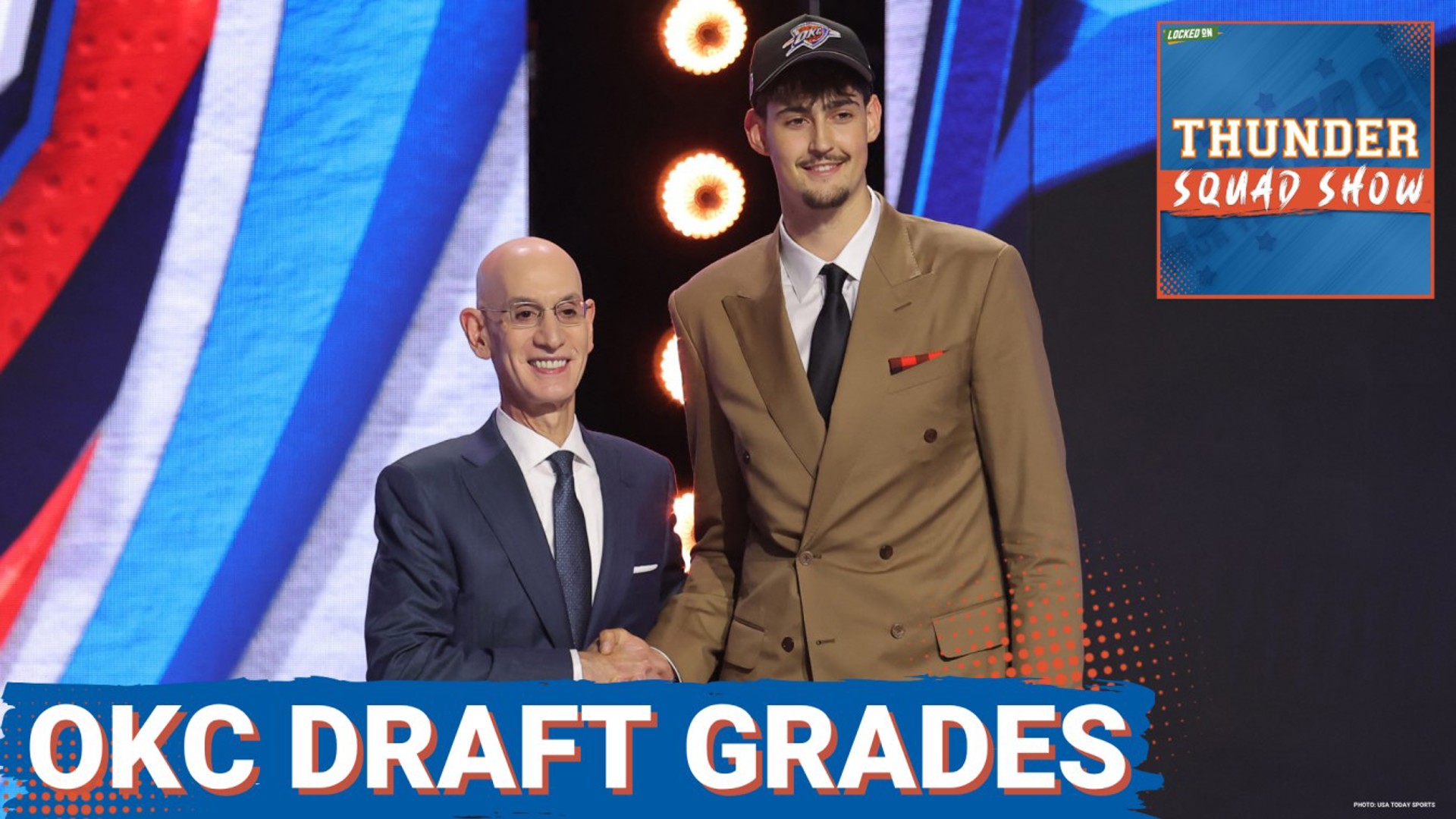 THUNDER SQUAD SHOW: OKC NBA Draft GRADES + Aday Mara, Bennett Stirtz ...