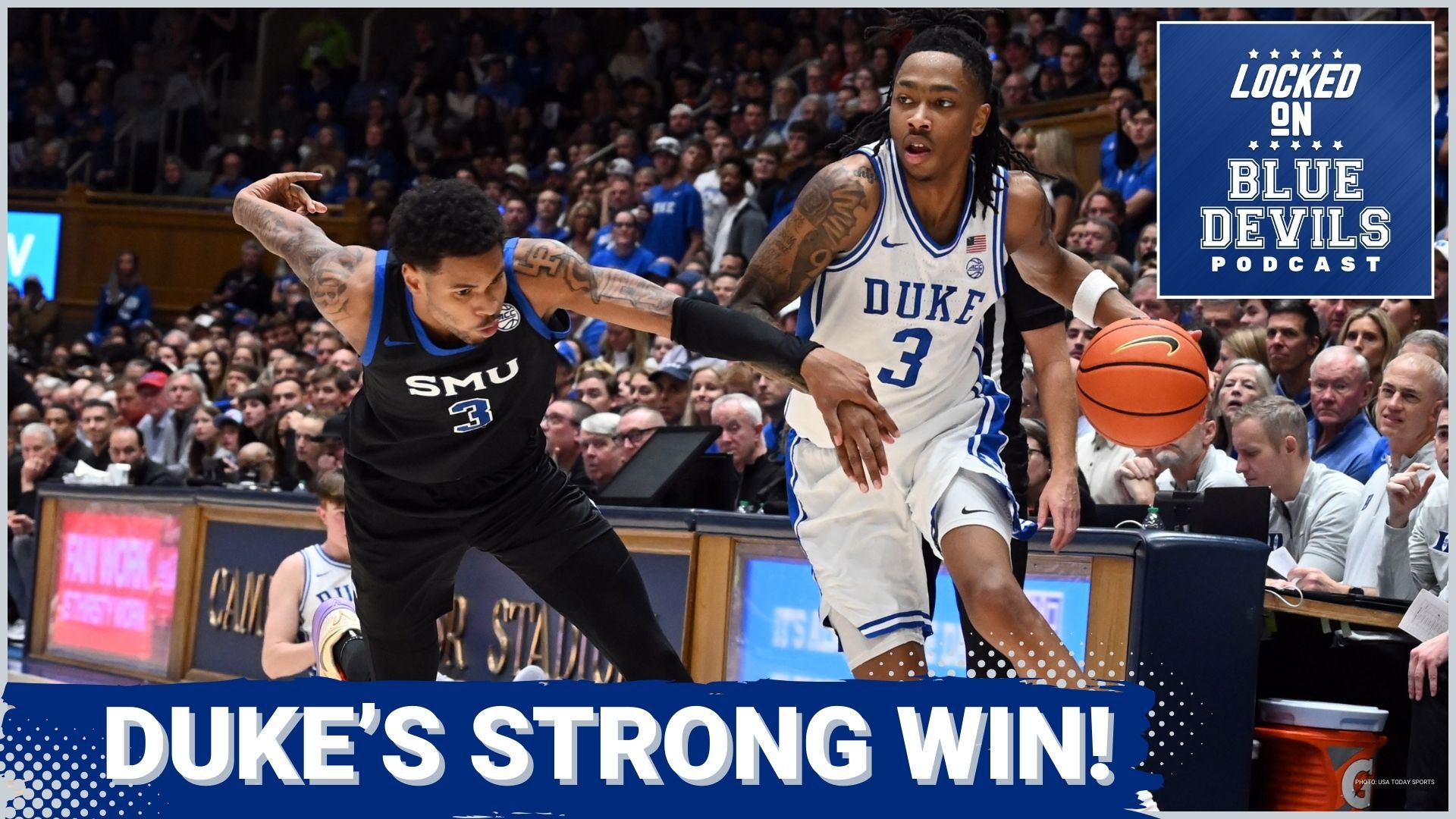 RESILIENCE: Duke Basketball EARNS Top 25 Win vs. SMU — Patrick Ngongba ...