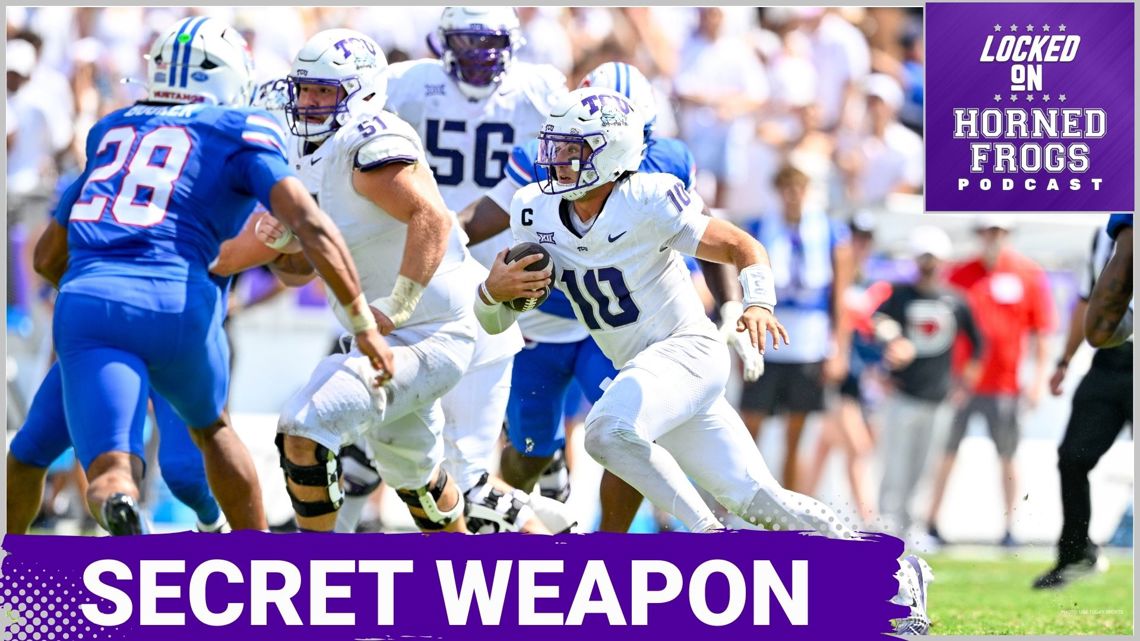 SECRET: TCU Needs to Use Their New Secret Weapon More| Horned Frogs Underdogs vs Arizona State ...
