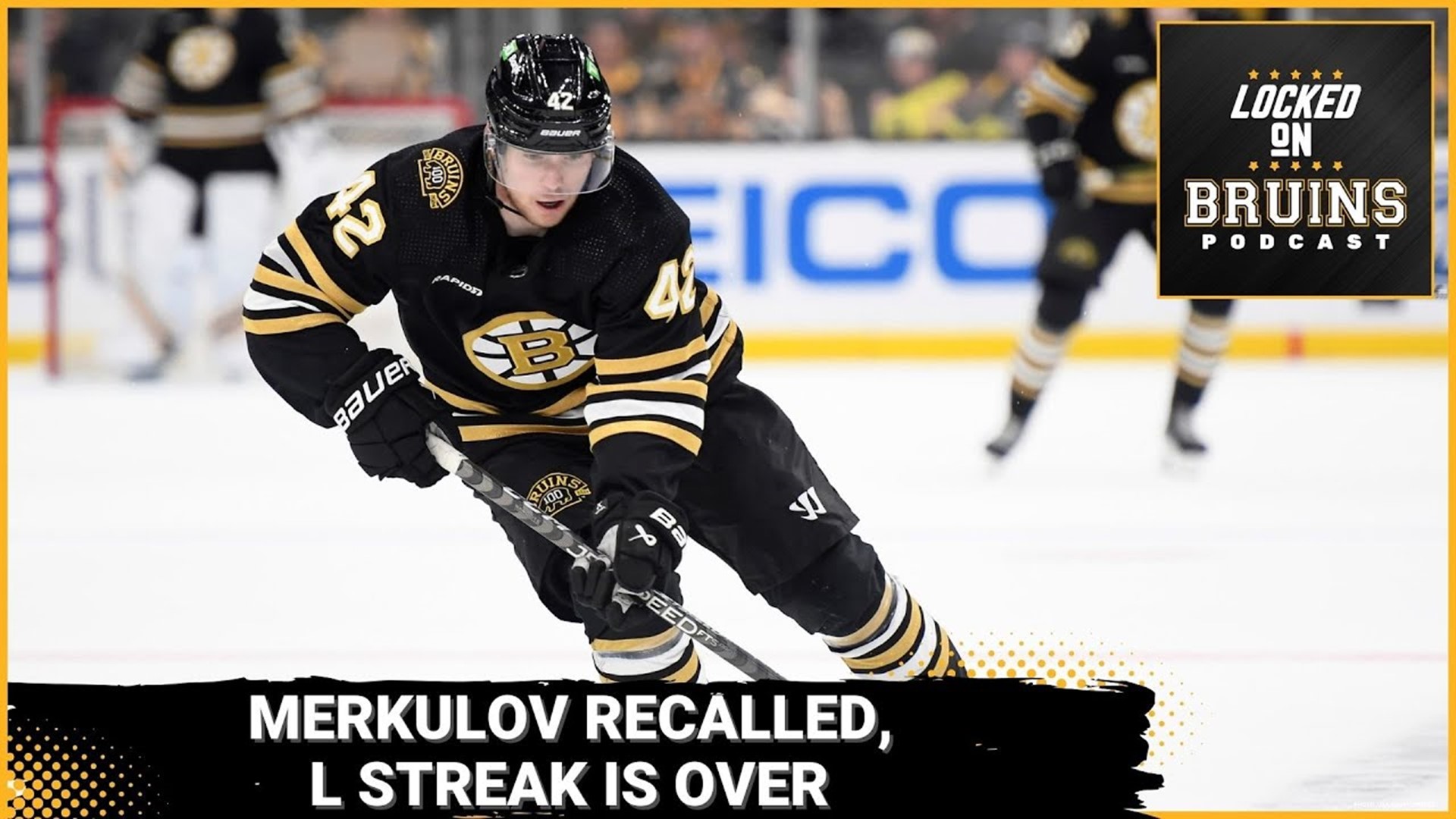 Bruins recall Georgii Merkulov after shaking off losing streak | wltx.com