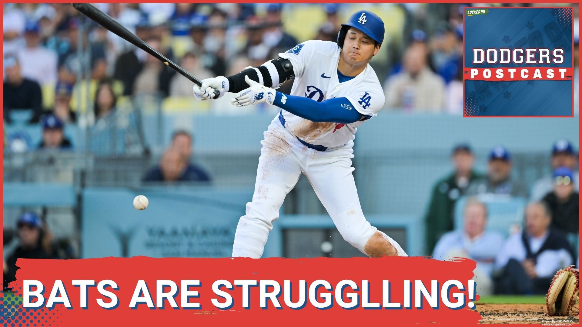 DODGERS POSTCAST: Top of the lineup struggling MIGHTILY as they lose ...
