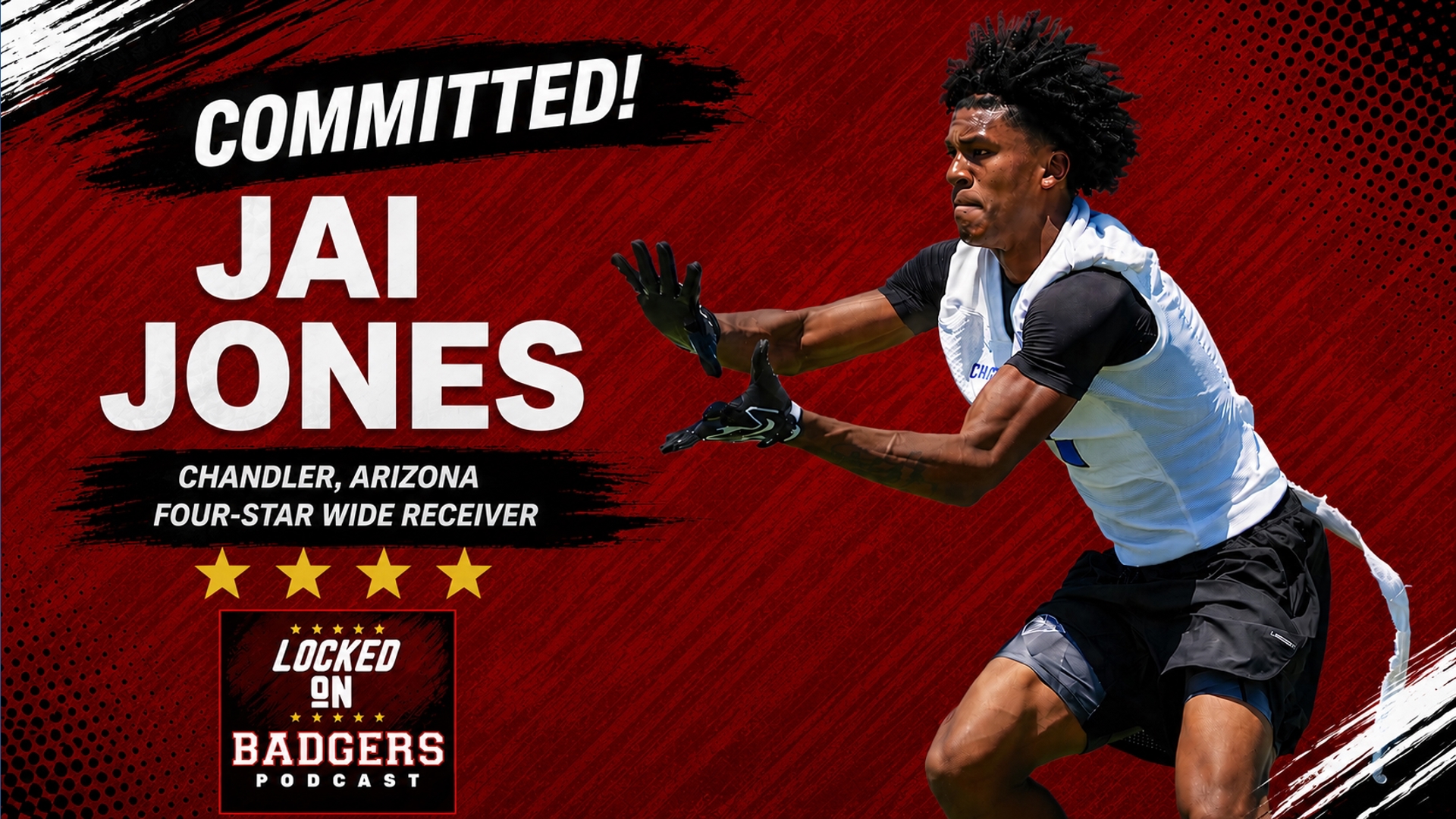 BOOM! Jai Jones COMMITS to the WISCONSIN BADGERS! Huge recruiting win ...