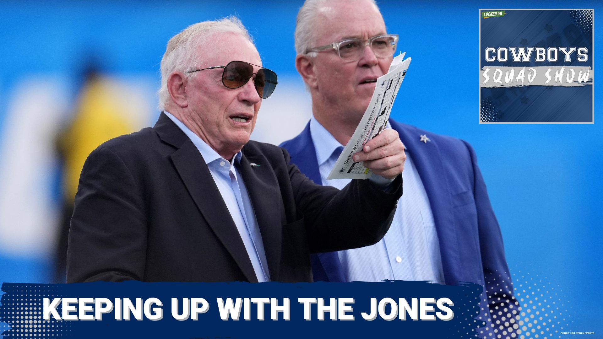 COWBOYS SQUAD SHOW: Cowboys Executive V.P. Stephen Jones speaks out ...