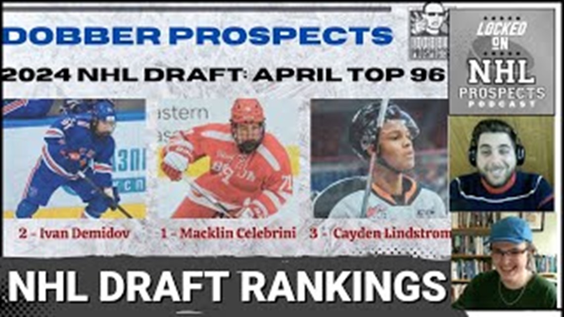 TOP 32 PROSPECTS - 2024 NHL DRAFT | Dobber Prospects April Rankings ...