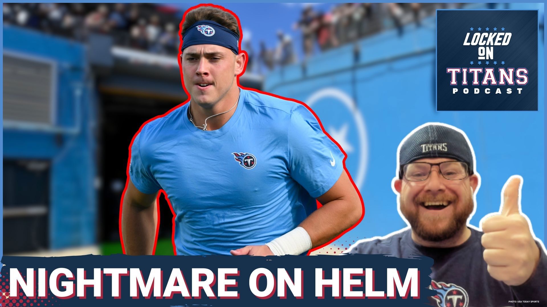 Tennessee Titans Gunnar Helm & Cam Ward NIGHTMARE DUO for NFL, O-Line ...