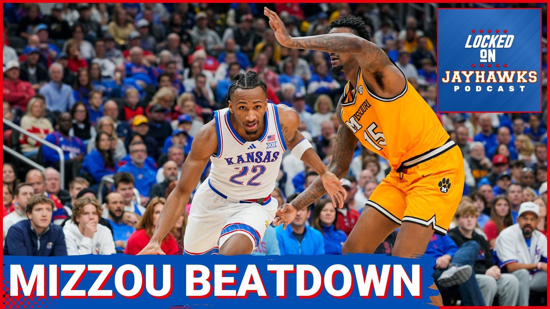 RETURN: Jayhawks Darryn Peterson Back, Kansas BLASTS Missouri Tigers 80 ...