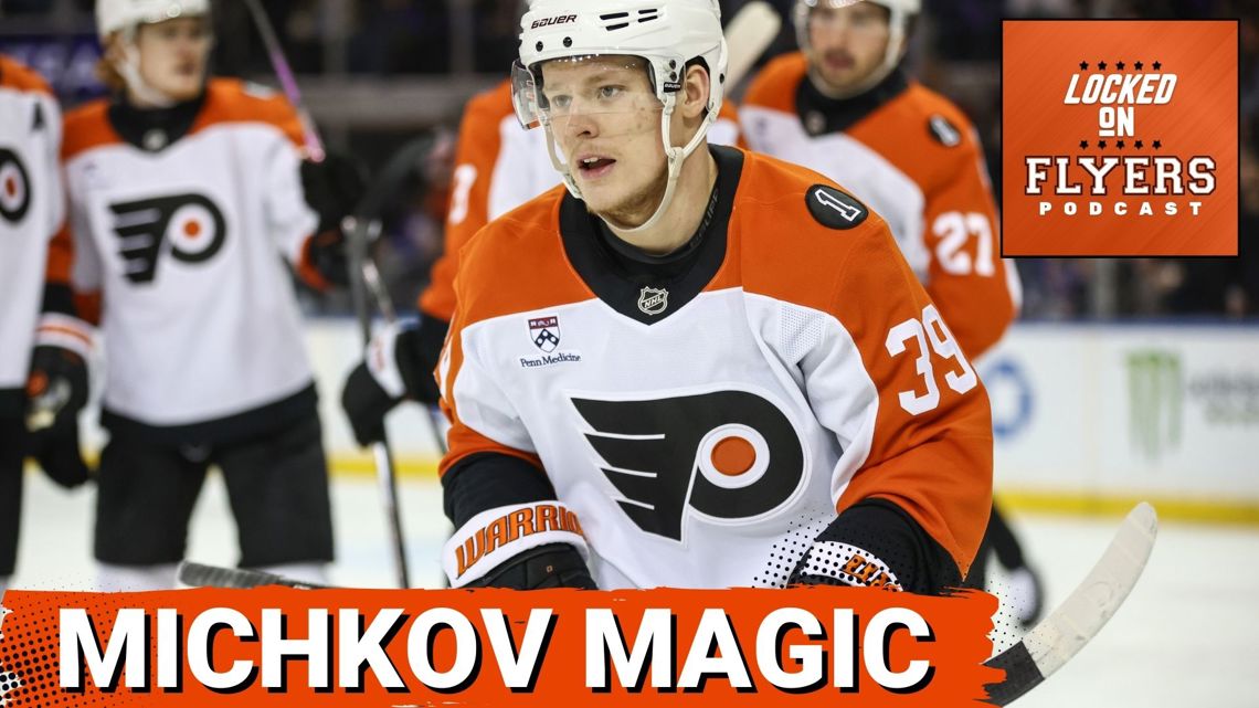 Michkov the HERO in Philadelphia Flyers battle vs NY Rangers; What if ...