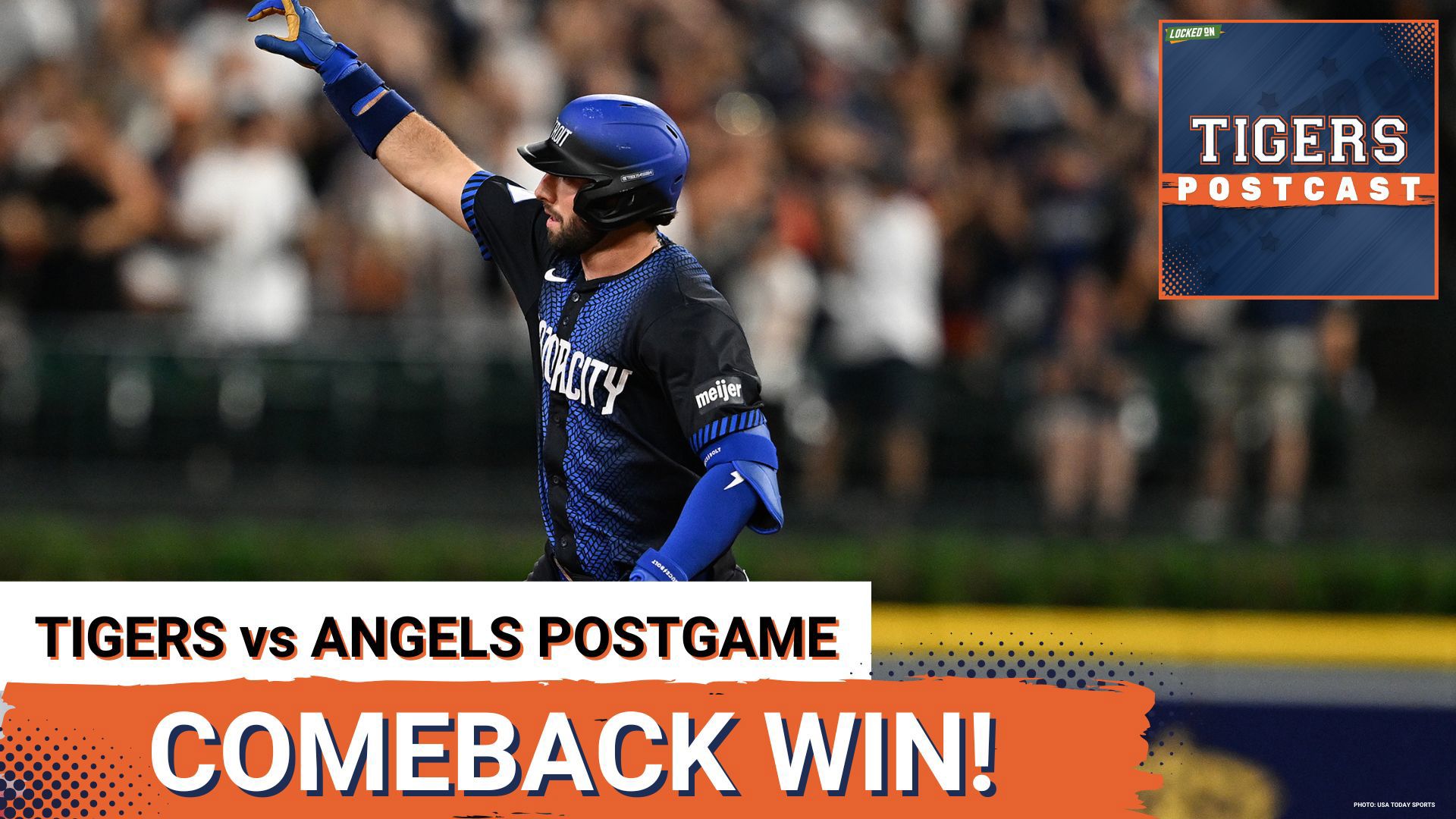 TIGERS POSTCAST: OH YEAH! Detroit Tigers BEAT Los Angeles Angles On ...