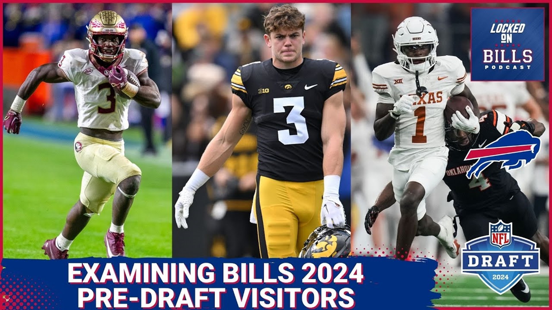 Xavier Worthy, Cooper DeJean & Trey Benson headline Buffalo Bills 2024 ...