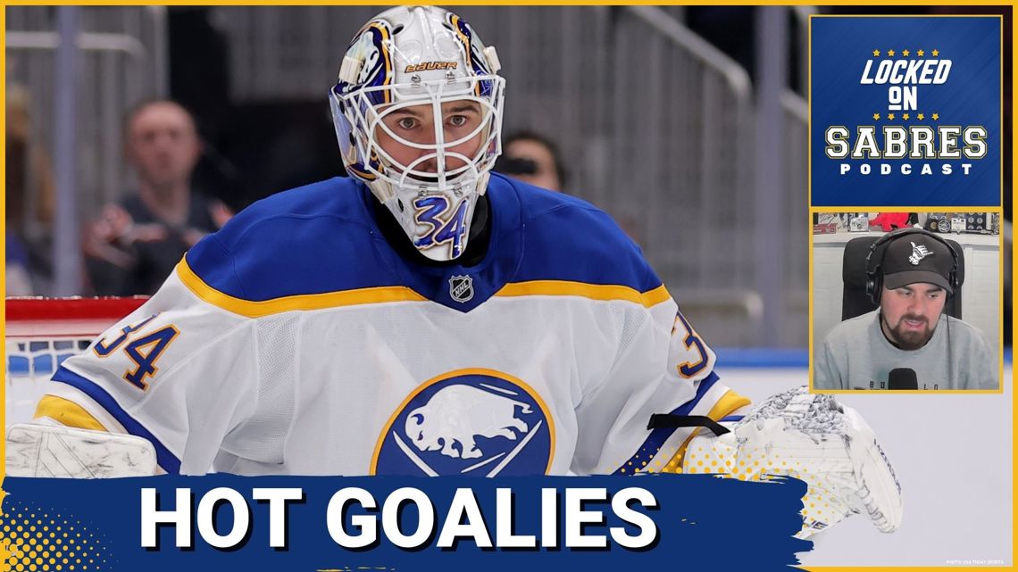 Alex Lyon, Ukko-Pekka Luukkonen, Colten Ellis a three-headed monster ...