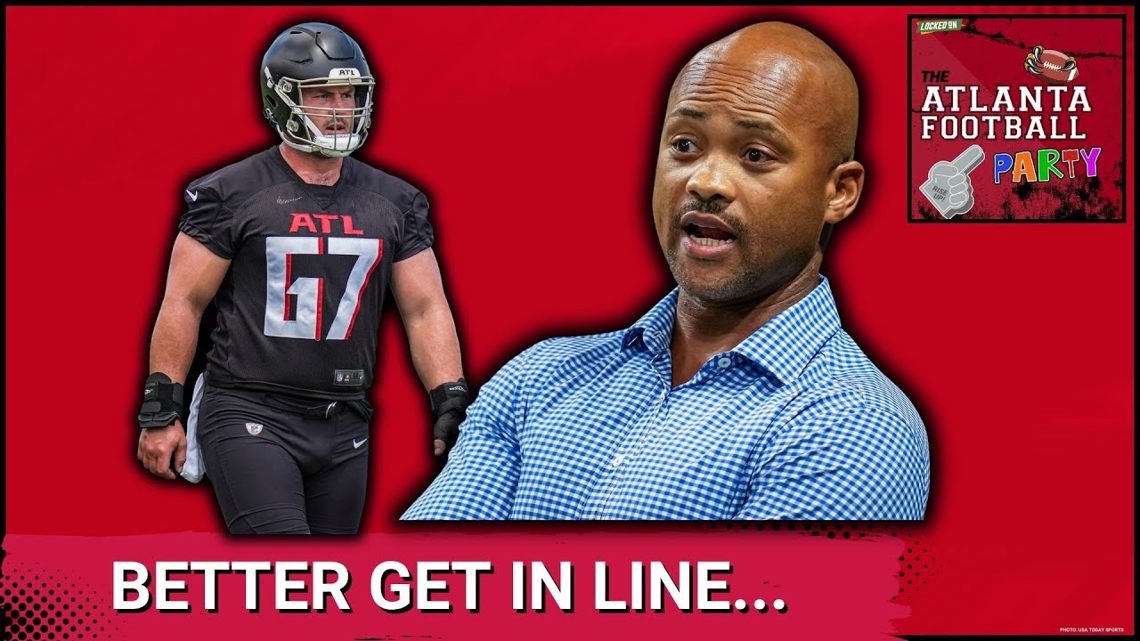 The Atlanta Falcons Have To Tell Drew Dalman To Get In Line | Atlanta ...
