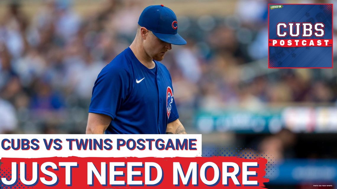 CUBS POSTCAST: The Chicago Cubs just NEED MORE from the lineup in 4-2 ...
