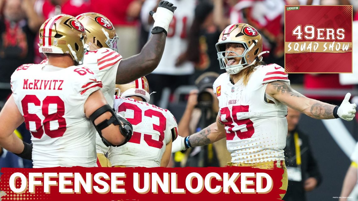 49ERS SQUAD SHOW: OFFENSE UNLOCKED as 49ers CRUSH Cardinals | wltx.com