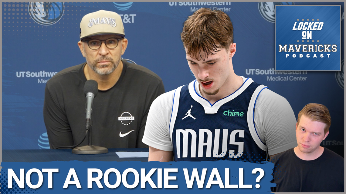 Jason Kidd ADMITS Cooper Flagg is Hitting a Rookie Wall | Anthony Davis ...