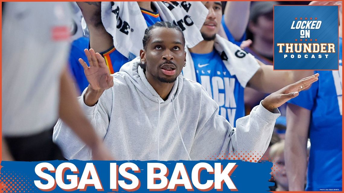 SGA is BACK | Can OKC Thunder CLING To Top Seed? | Sustainable Stretch ...
